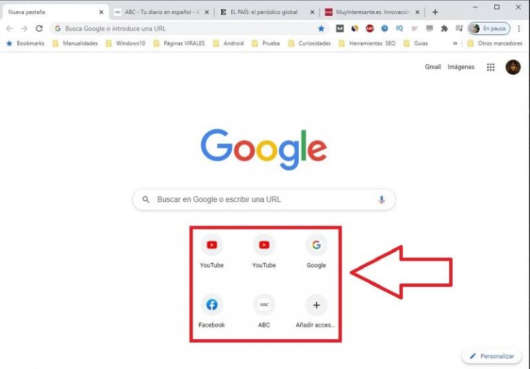 ≫ Como Añadir Una Web A La Página De Inicio De Chrome 2025