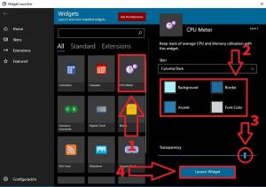 ≫ Añadir Widget de CPU y RAM en Escritorio Windows 10 2026