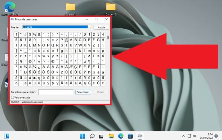≫ Abrir Mapa De Caracteres En Windows 11 Fácil y Rápido 2026