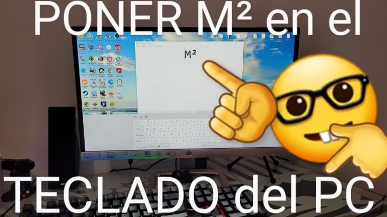 ≫ Como Poner Metros Cuadrados En El Teclado 2025