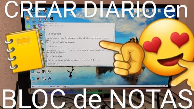 ≫ Cómo Crear Un Diario Personal Con El Bloc De Notas 2025