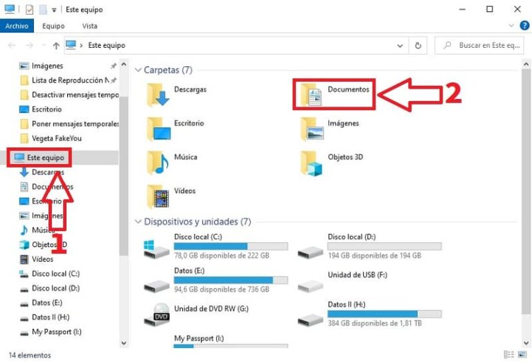 ≫ ¿Dónde Está La Carpeta Documentos En Windows 10? 2025