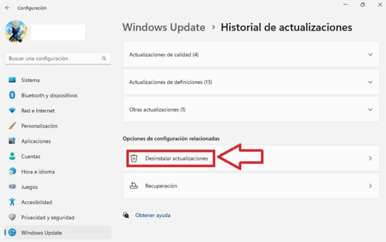 ≫ Desinstalar Actualizaciones en Windows 11 Fácil y Rápido 2026