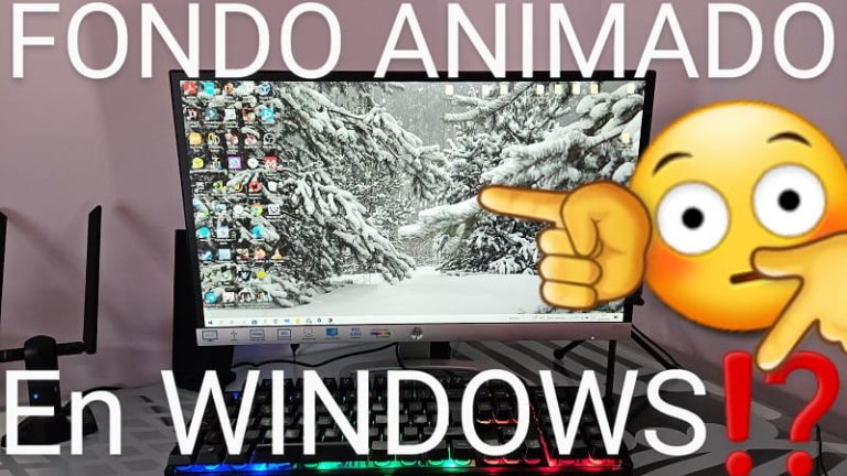 Como Poner Fondos De Pantalla Animados Windows 11, 10, 8 y 7 2026