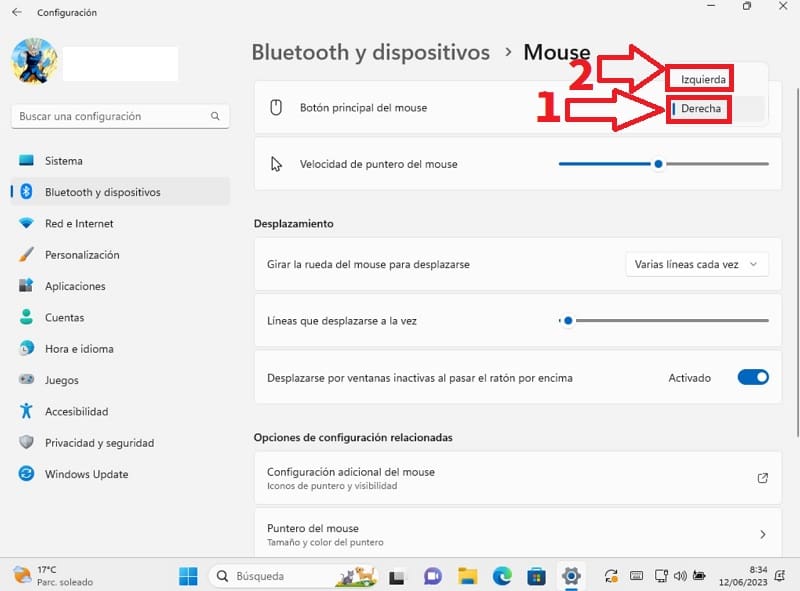 ≫ Los Botones de mi Ratón Están al Revés en Windows 11 2025