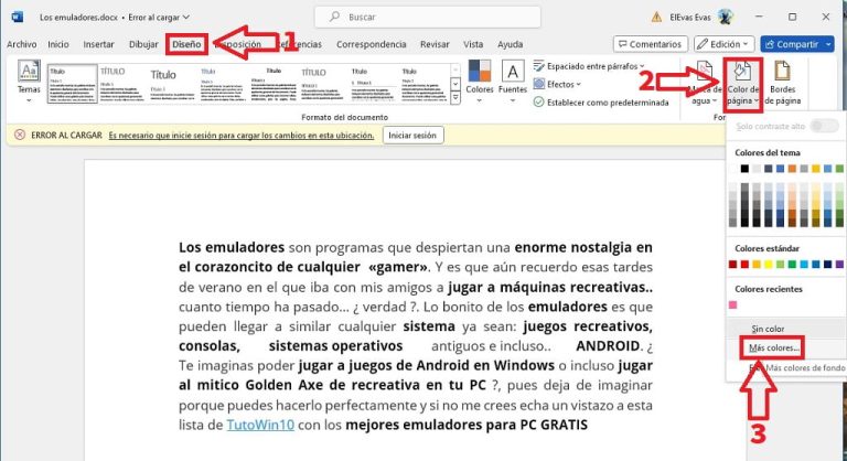 ≫ Como Cambiar el Color de una Página en Word 2026