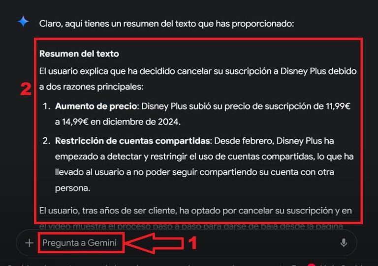 Resumir un Vídeo de YouTube con Google Gemini 2025